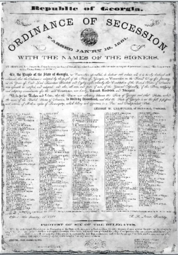 Timeline - Georgia Civl War Commission